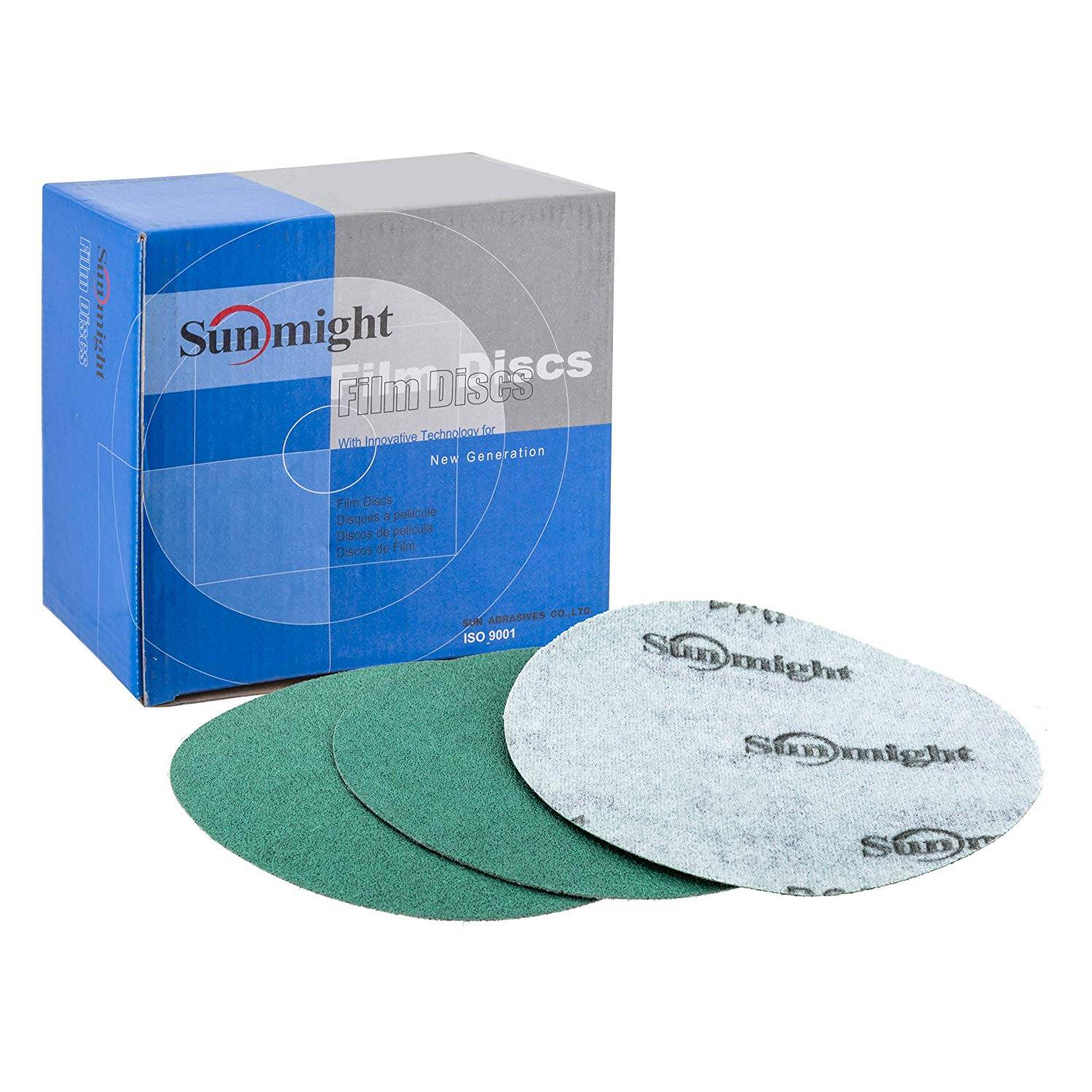 Sunmight 5" PSA 320 Grit Film Disc 100 pcs - 01114 – Power Tools and ...