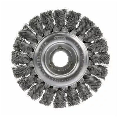 Osborn 3-1/8" Stainless Steel Heavy Duty Knot Wire Wheel 2 pcs - Open ...