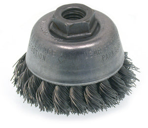Osborn 2-3/4" Carbon Steel Knot Wire Cup Brush 6pk - 33359 – Power ...
